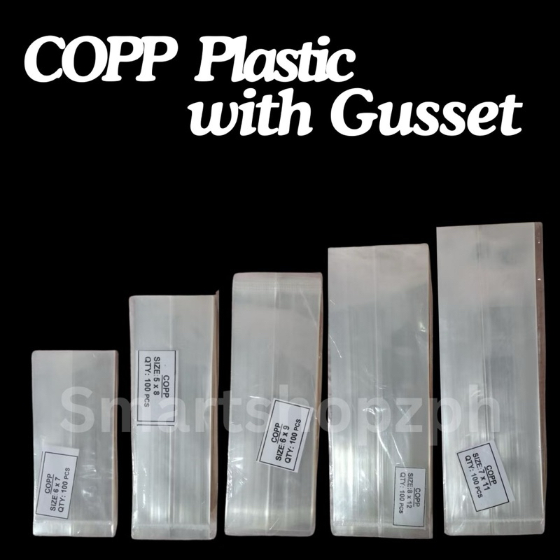 100 pcs Copp Plastic Pouch Polybag | Shopee Philippines