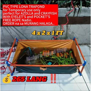 4X2X1 FEET PVC TYPE AZOLLA POND/BED LONA TRAPOND PERFECT FOR AZOLLA and ...