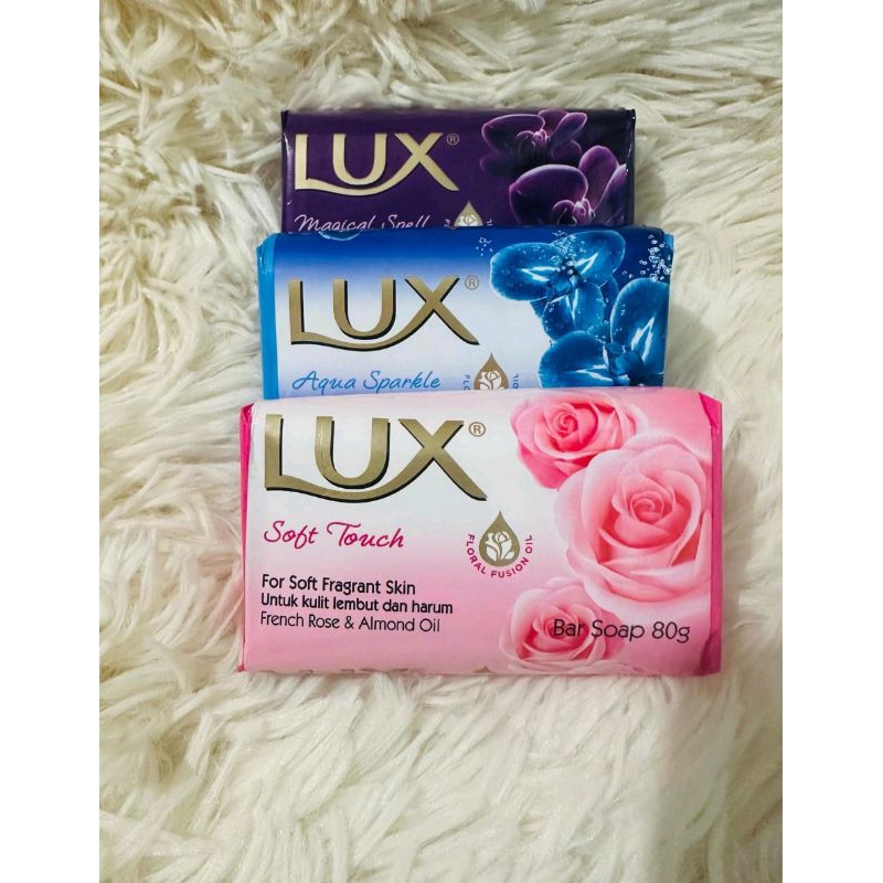 Lux Bath Soap 3pcs per pack assorted colors | Shopee Philippines