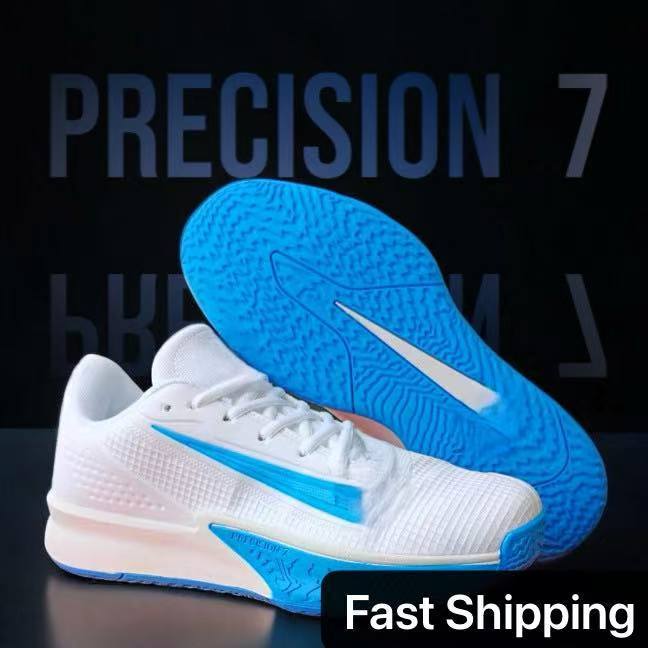 Size 41-45 KKAAX Precision 7 Basketball Shoes With Spike Casual Rubber ...