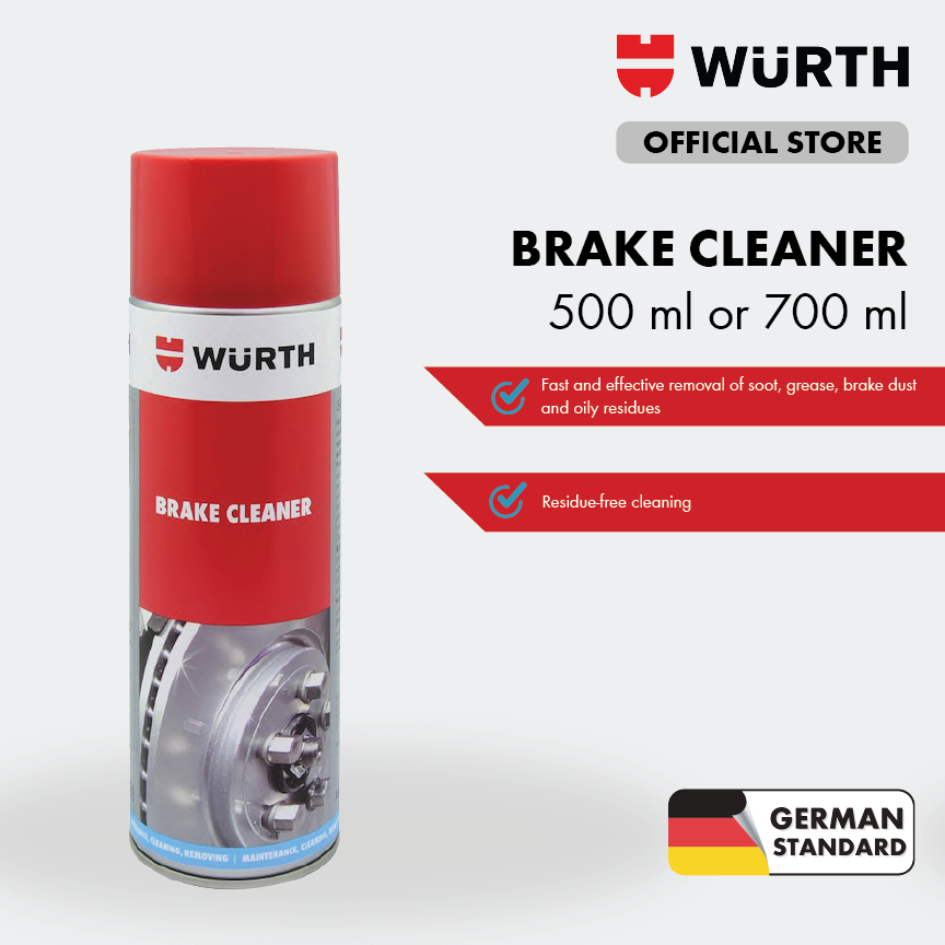 Wurth Premium Brake Cleaner 700 ML | Shopee Philippines