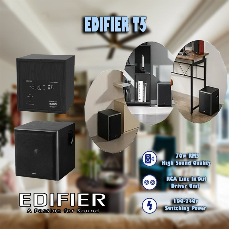 EDIFIER T5 Powered Subwoofer | Shopee Philippines