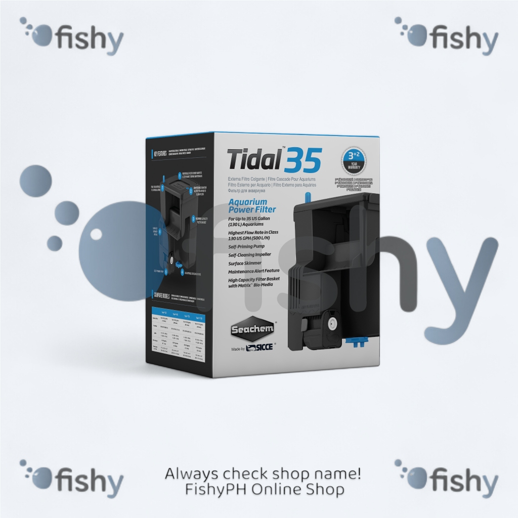 Seachem Tidal Filter: Superior Filtration for Your Aquarium Ecosystem ...