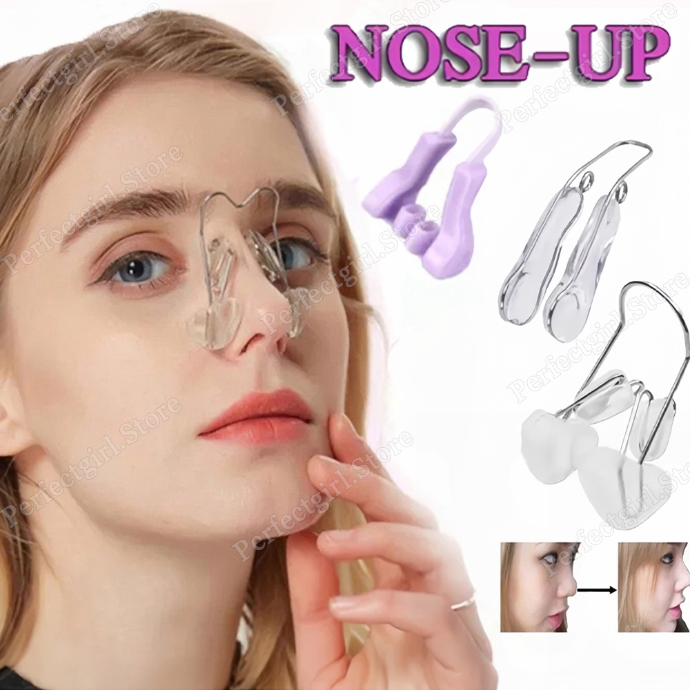 Beauty Nose Up Lifting Tool Nose Shaper Lifter Clip Soft Nose Straightener Silicone Nose Shaper ...