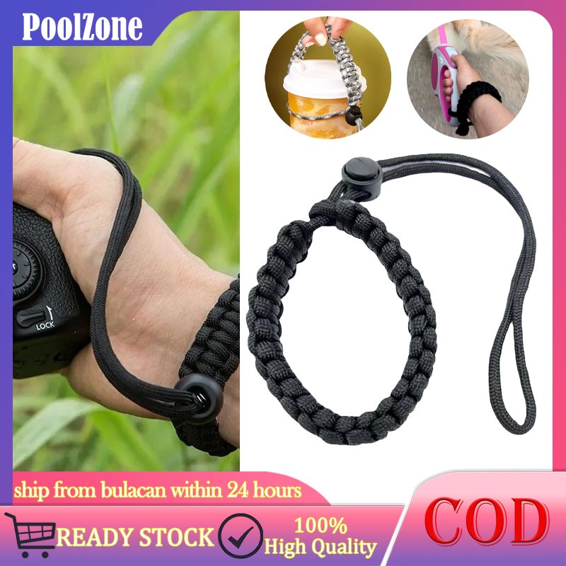 Universal Camera Wrist Strap Flashlight Hand Grip Rope Water Bottle ...