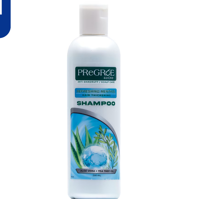 Pregroe Menthol Thickening and Anti-dandruff Shampoo 120ml | Shopee ...