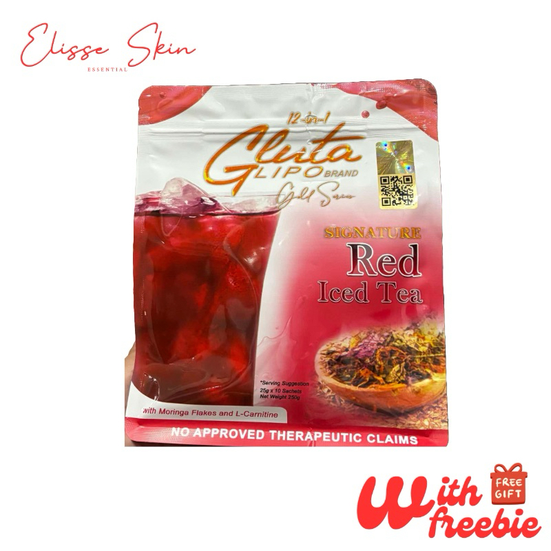 GLUTA LIPO RED ICED TEA | Shopee Philippines