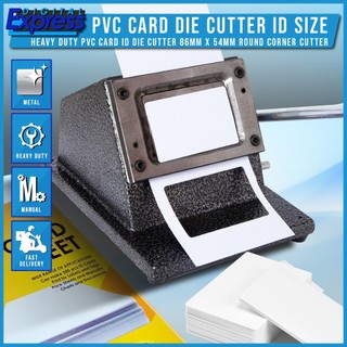 Yasen PVC ID Die Card Cutter 86*54mm Rounded Corner Heavy Duty Die ...