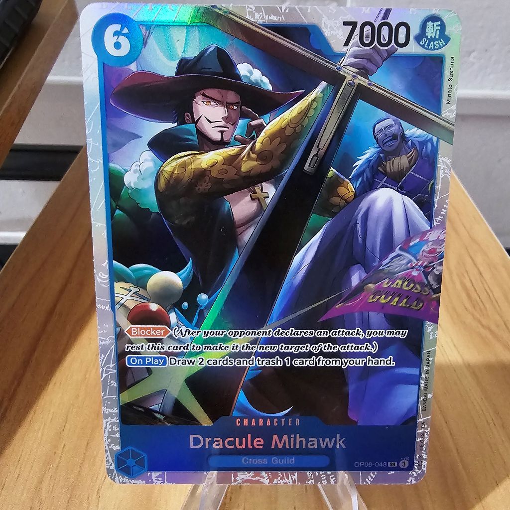 ONE PIECE OP09-048 ENGLISH SR MIHAWK | Shopee Philippines