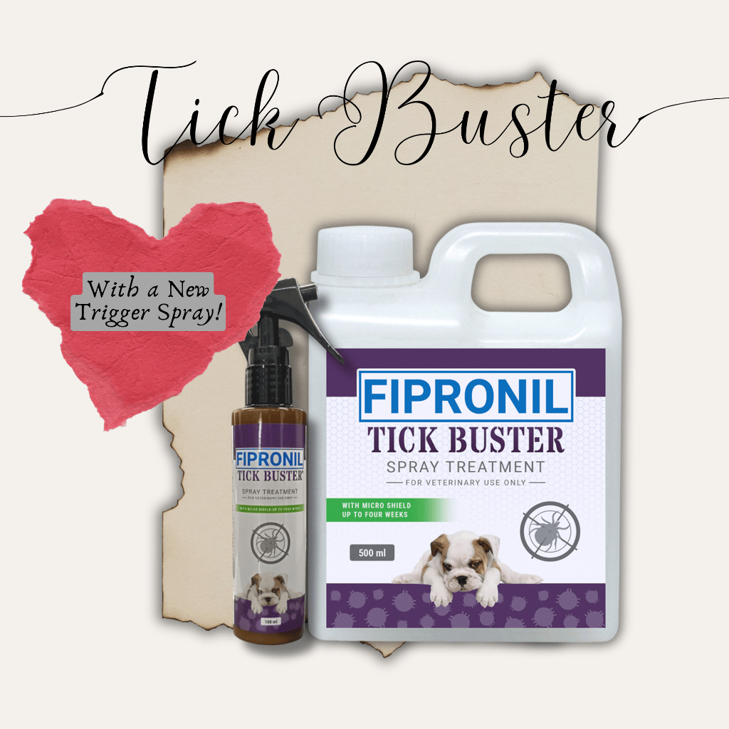 FIPRO-Tick Buster Fipronil Spray Treatment Anti Ticks, Fleas and Lice ...