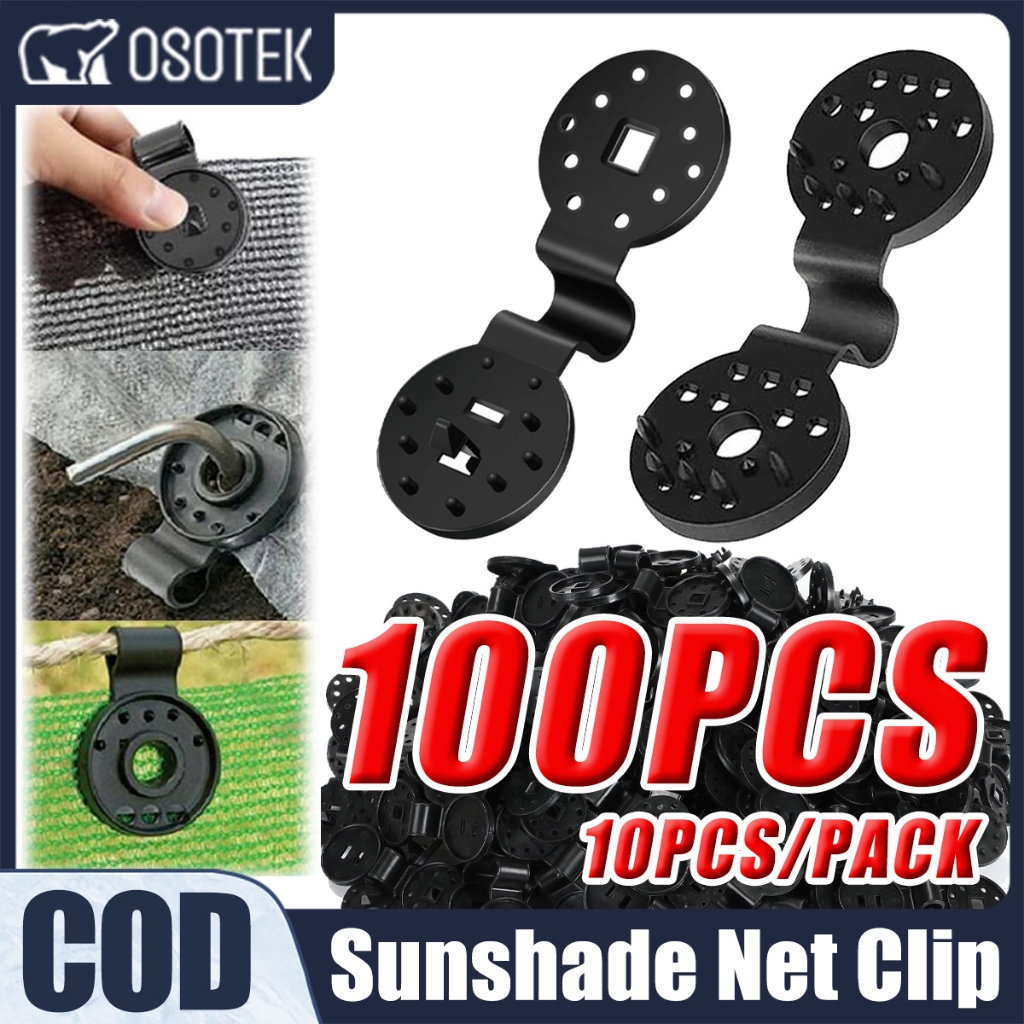 10/100‘S Sun Shade Net Clip Sunshade Net Clip Greenhouse Shade Cloth ...