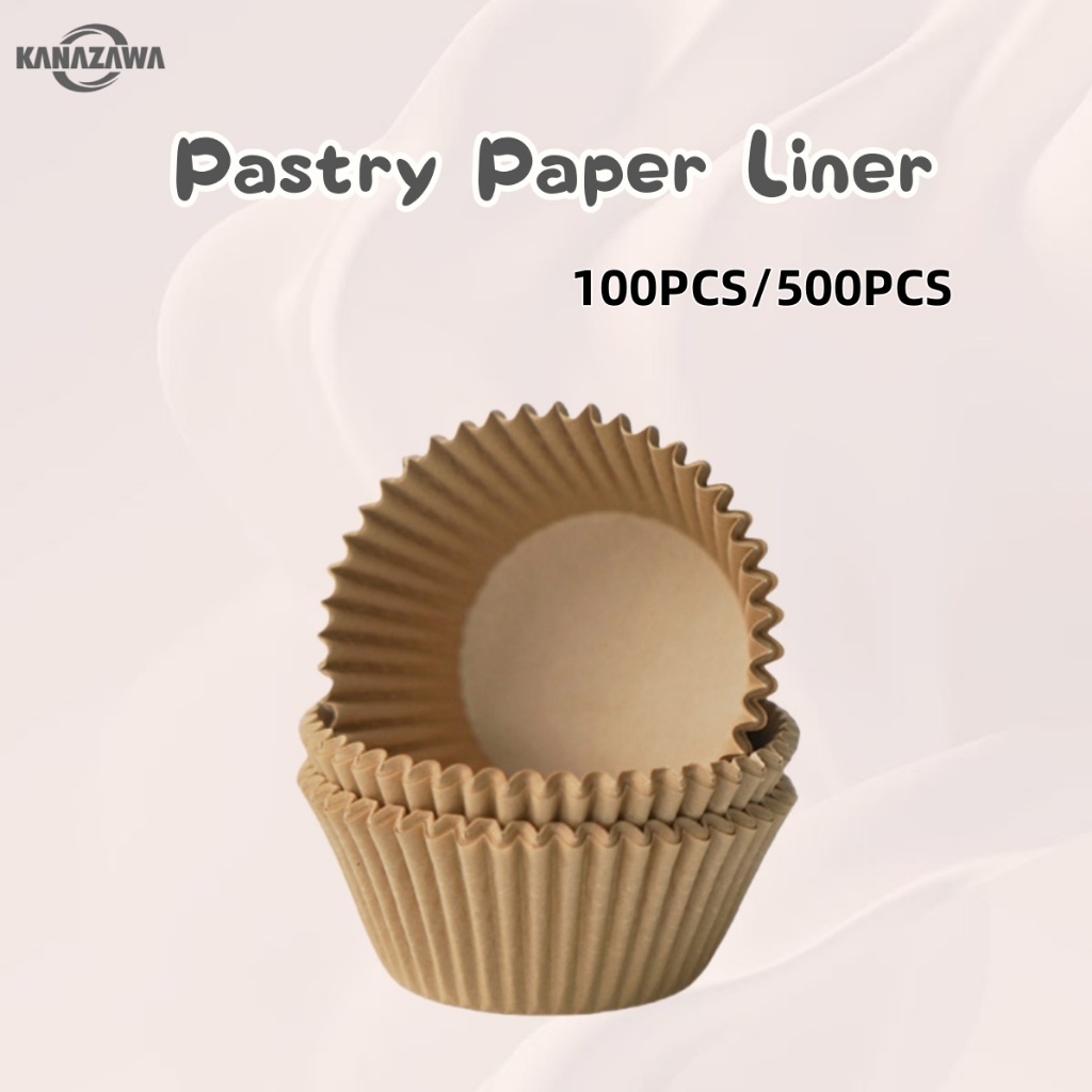 KANAZAWA Pastry Liner Cupcake Disposable Paper Liner 100/200/300/500Pcs ...