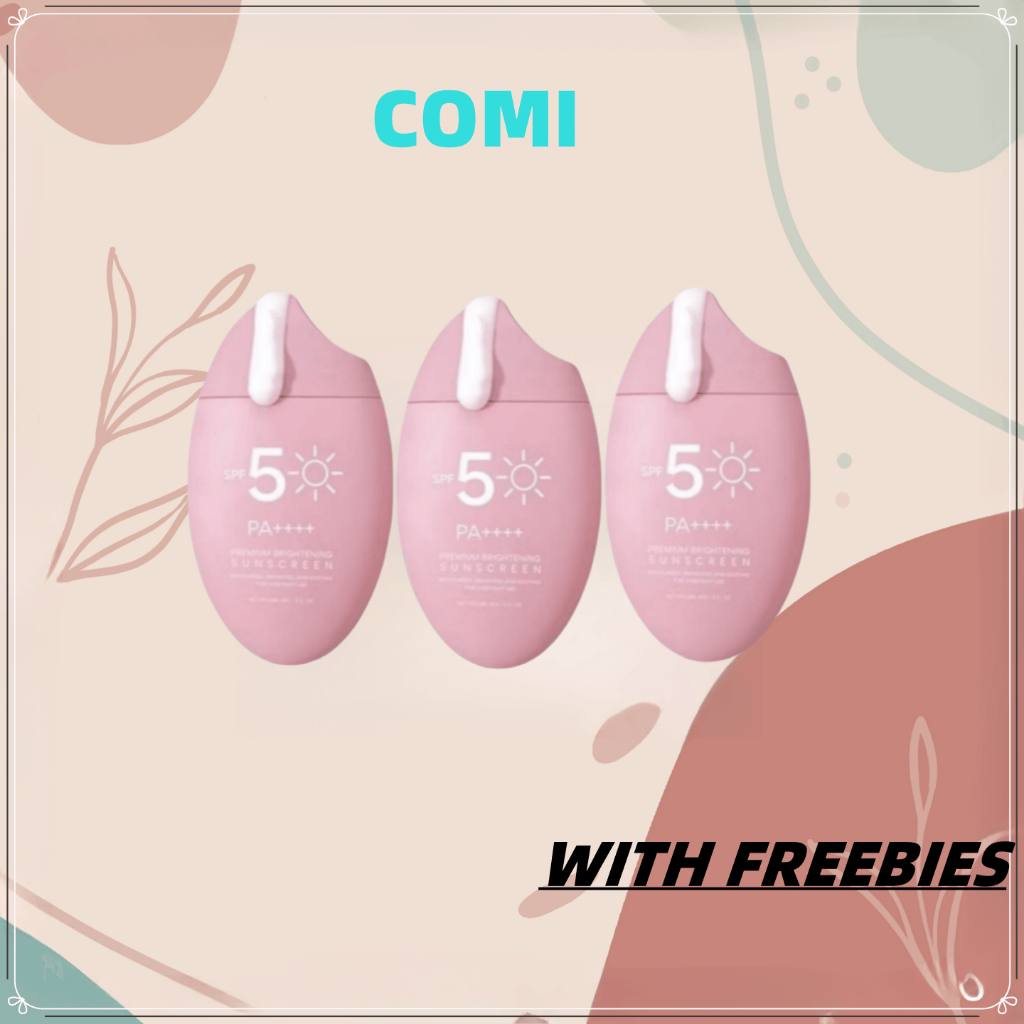 COMI BUY 1 TAKE 2 Sunscreen Premium Brightening Spf 50 Pa++++ 50g Sun ...