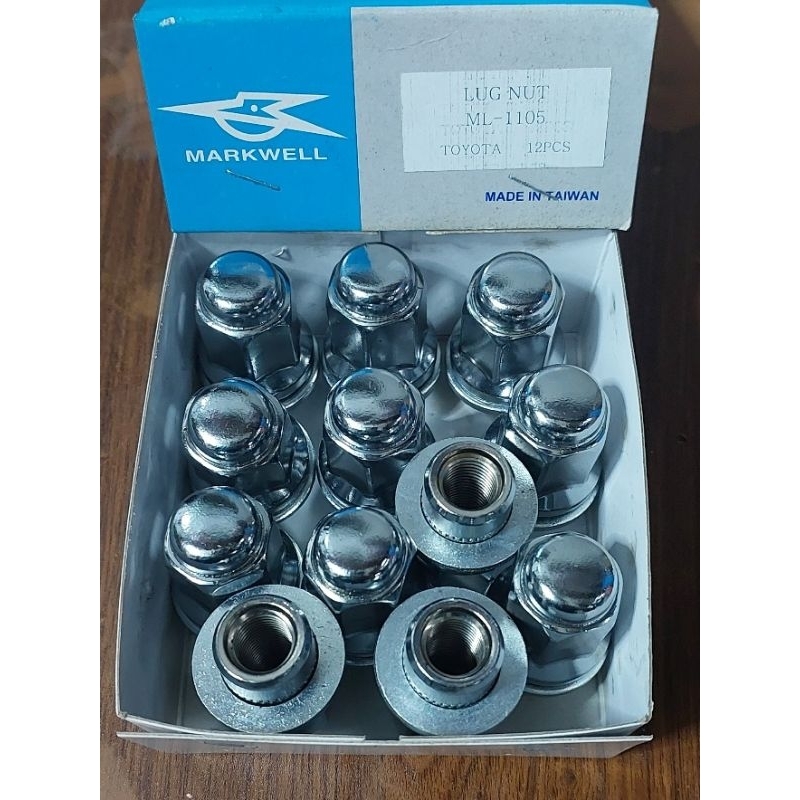 ML-1105 MAG-WHEEL NUT TOYOTA INNOVA RH WITH WASHER MARKWELL TAIWAN ...