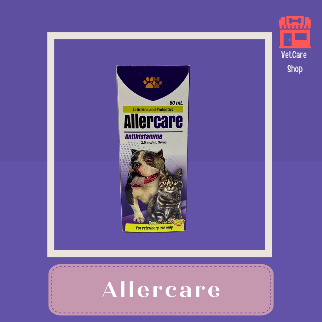 Allercare (Cetirizine+Probiotics) Syrup Banana Flavor 60mL | Shopee ...