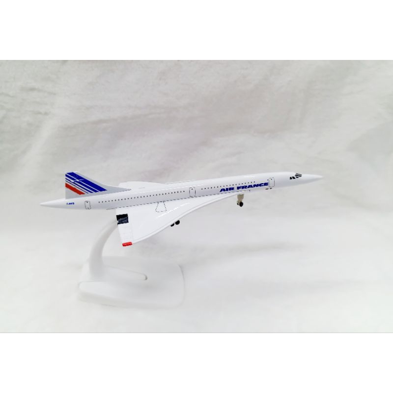 Air France Concorde with Landing Gear Diecast Aircraft Model | Shopee ...