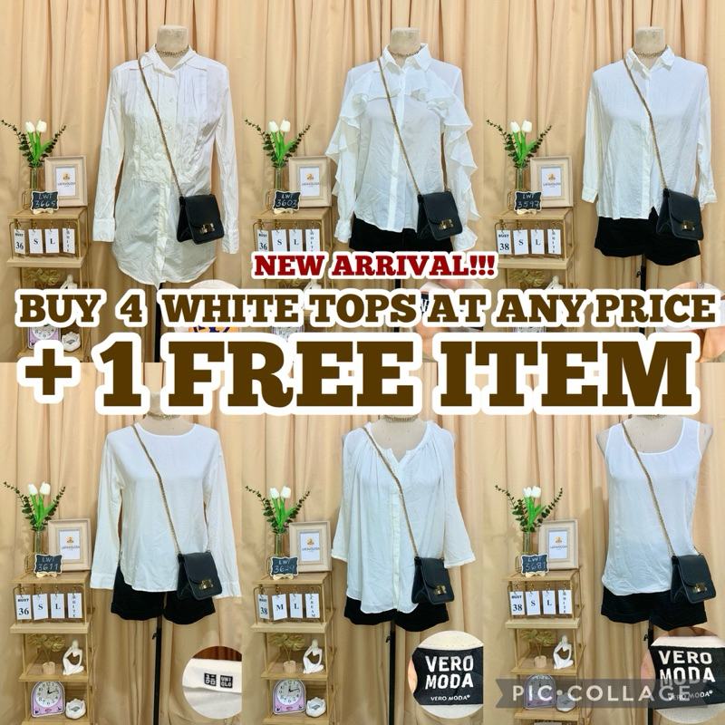 PREMIUM TOPS (Assorted) - Preloved | Shopee Philippines