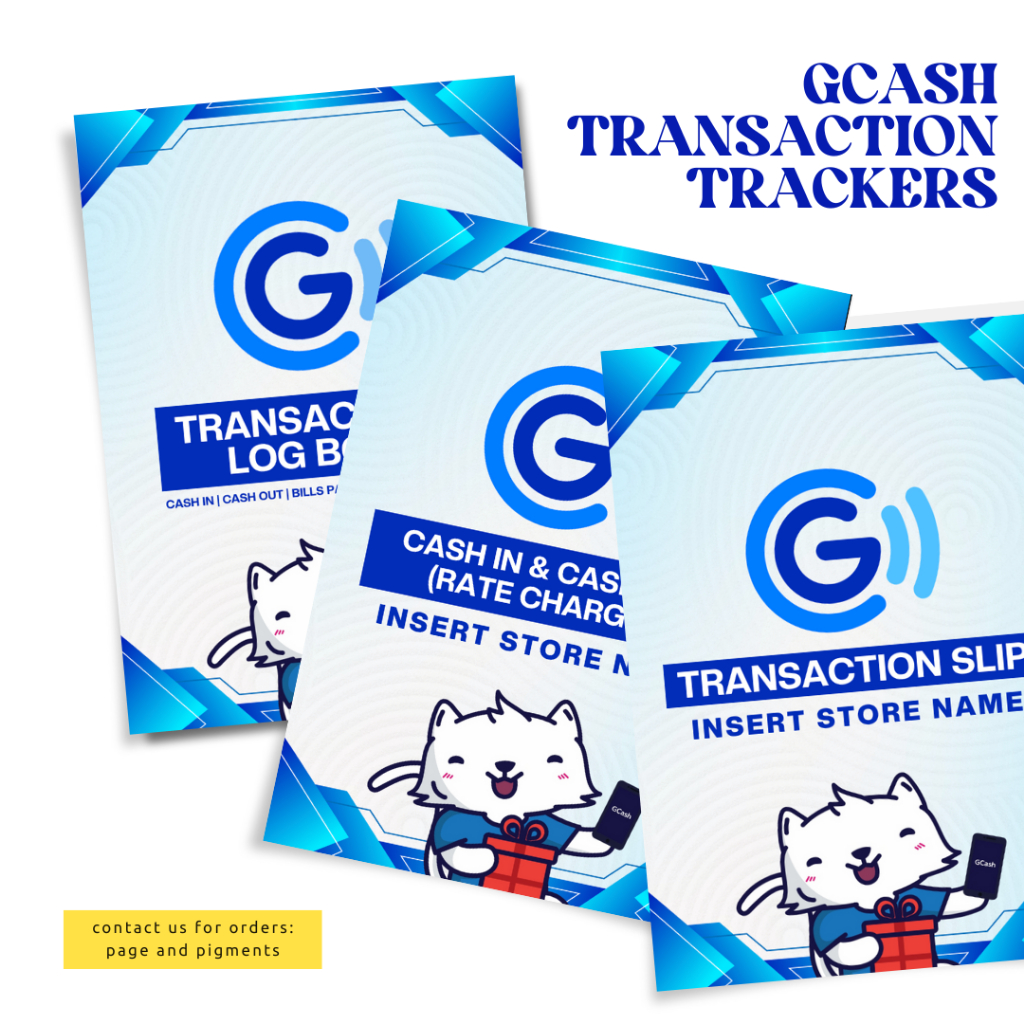 Customize Stapled Maya and GCash Transaction Record Notebook | A5 ...