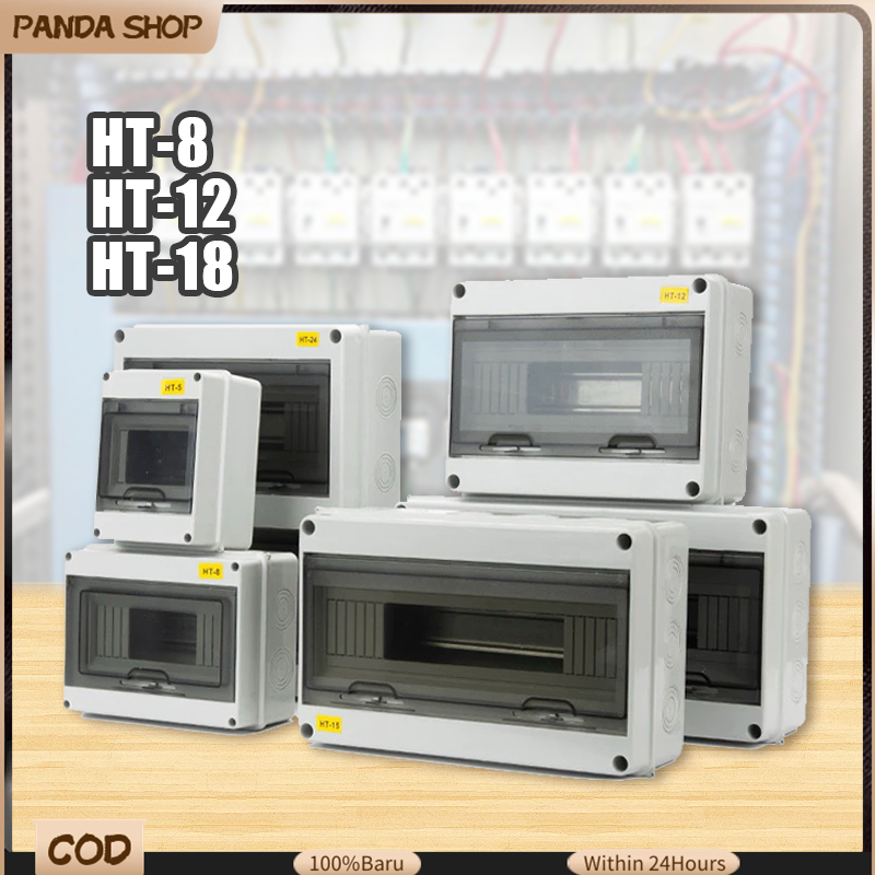 HT-8/12/18 Waterproof MCB Panel Box Dustproof Utility Breaker ...