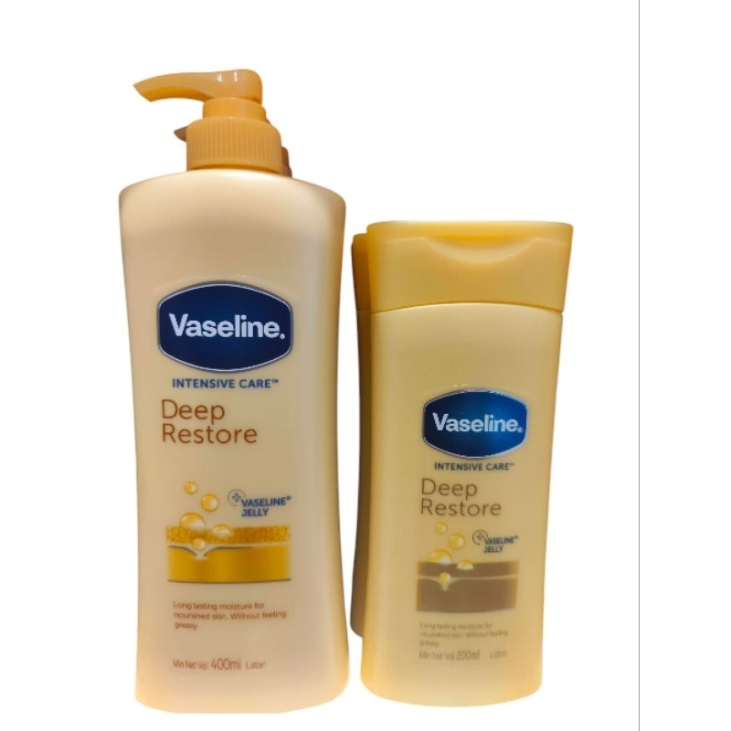 Vaseline Intensive care Deep restore | Shopee Philippines