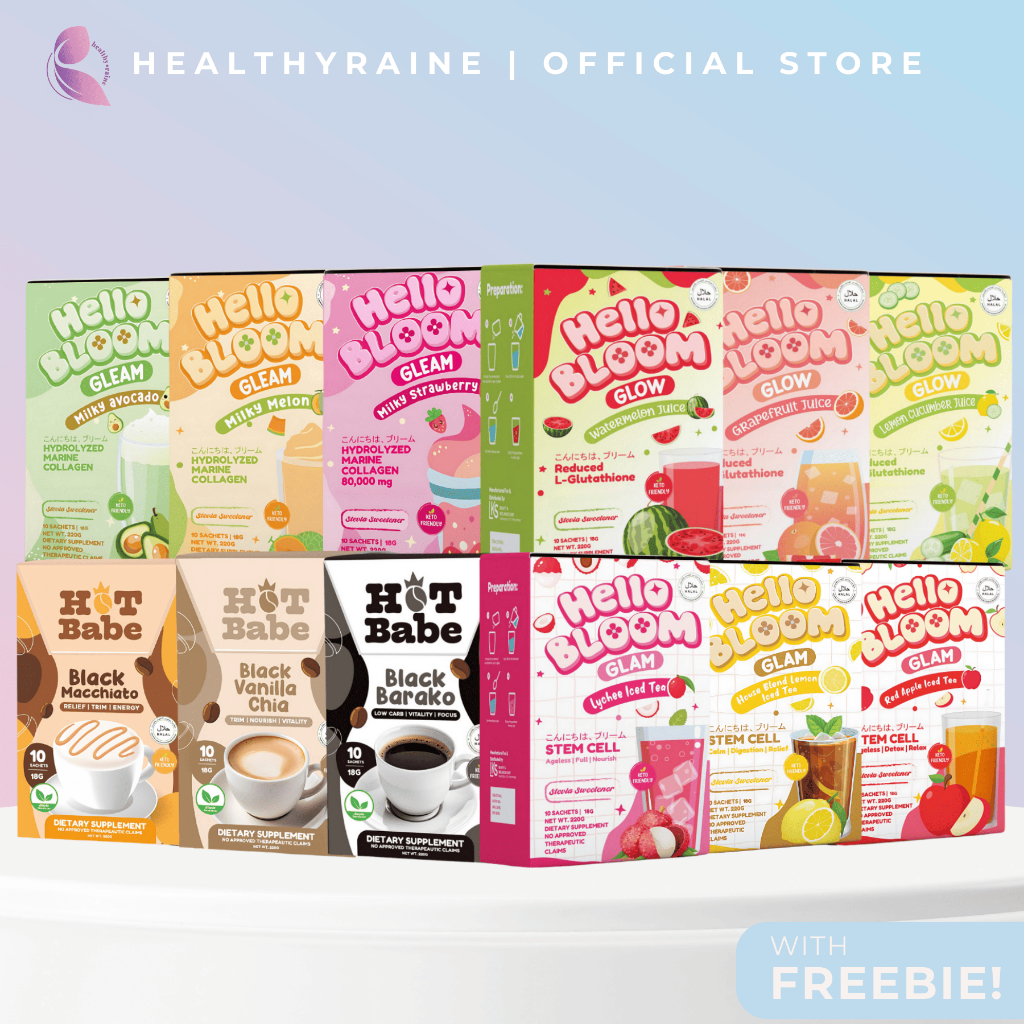 KIRAY's HOT BABE & HELLO BLOOM Gleam, Glow, Glam Healthcare Fitness ...