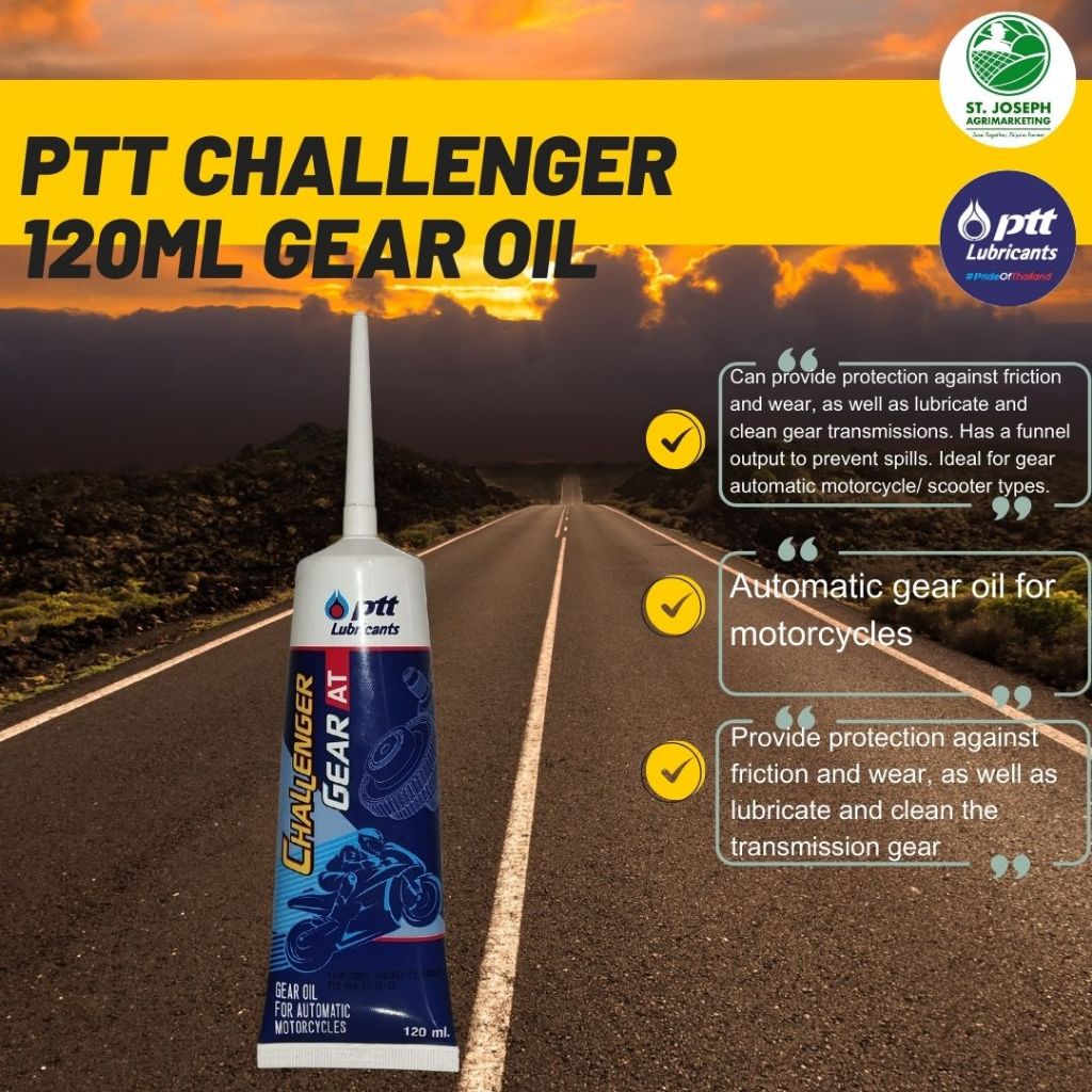 PTT CHALLENGER 120ML GEAR OIL | Shopee Philippines