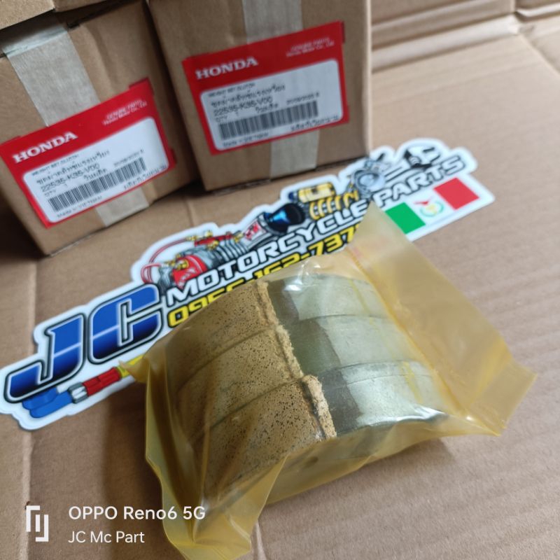 CLUTCH SHOE/LINING FOR HONDA CLICK V1 AND V2 125/150 (HGP100%) | Shopee ...