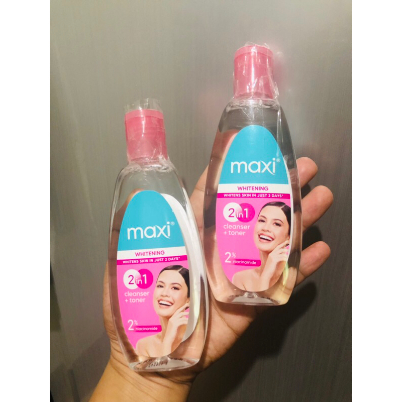 Maxi Whitening Cleanser Toner 135mL | Shopee Philippines