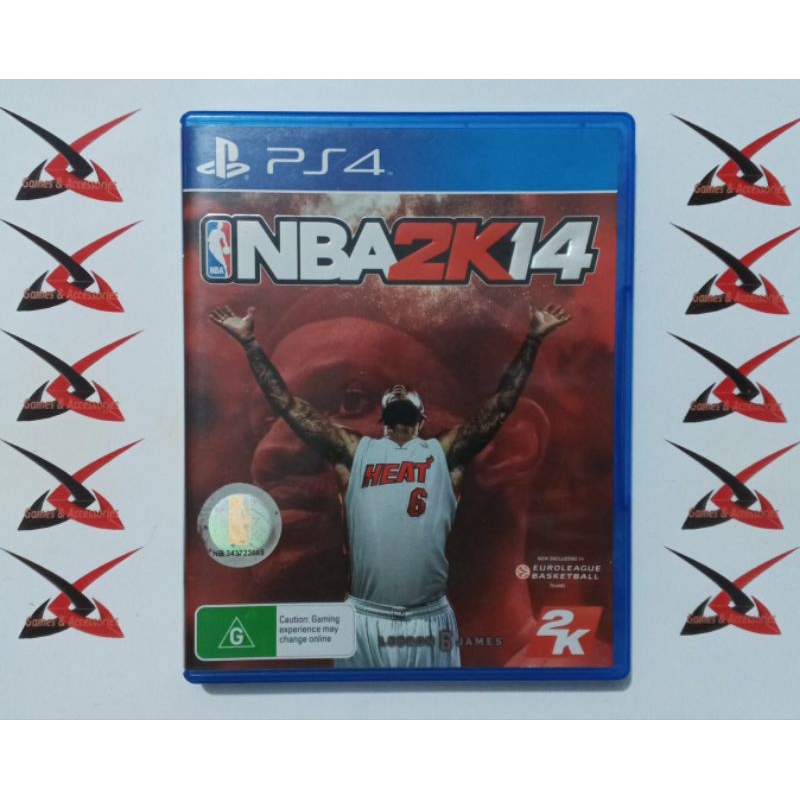 PS4 PlayStation 4 Game NBA2K14 NBA 2K14 | Shopee Philippines