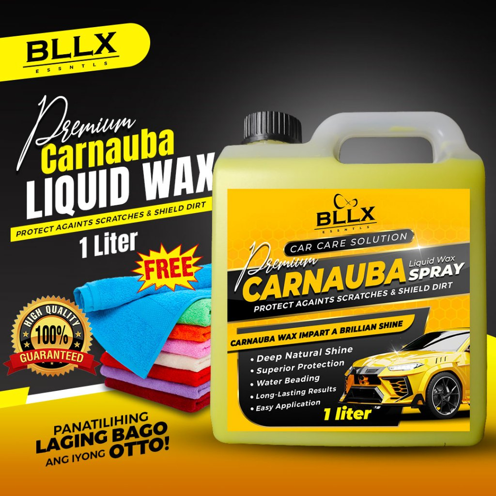 Carnauba Wax Spray Coating – High-Gloss Shine & Protection for ...