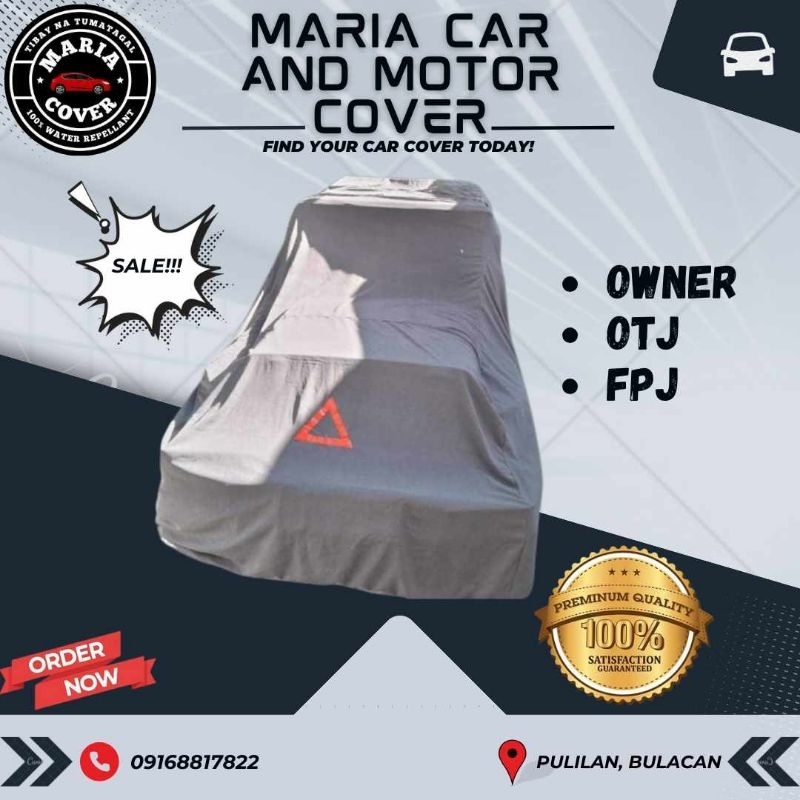 OWNER, OTJ, FPJ CAR COVER | Shopee Philippines