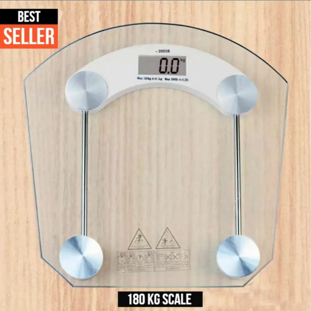 Digital Glass Personal Human Weighing Scale | Shopee Philippines