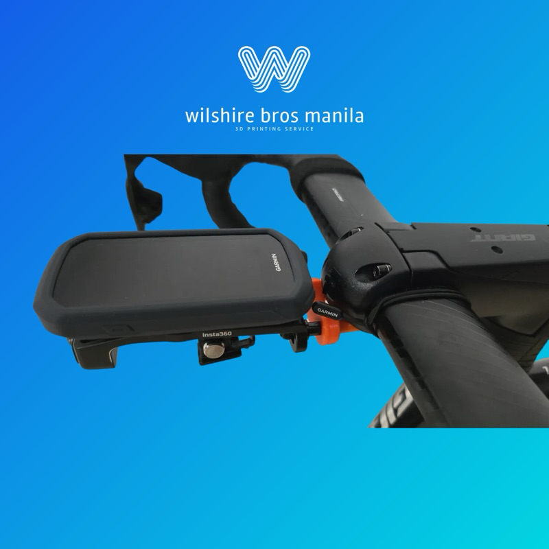 Insta360 Bike Computer Mount Extender | 3D Printed Garmin/Wahoo Out ...