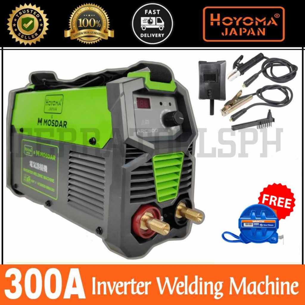 HOYOMA MOSDAR 300A Inverter Welding Machine IGBT - Free 3m tapemeasure ...
