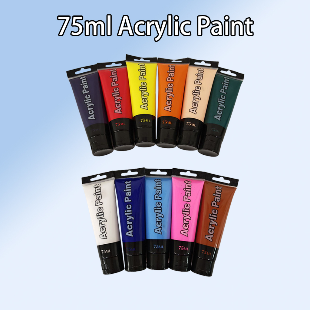 75ml Acrylic paint toothpaste container | Shopee Philippines