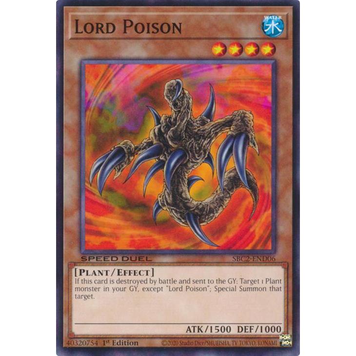 LORD POISON KONAMI YUGIOH SPEED DUEL MIX EXPANSION DZ SS 3 PALE MOON ...