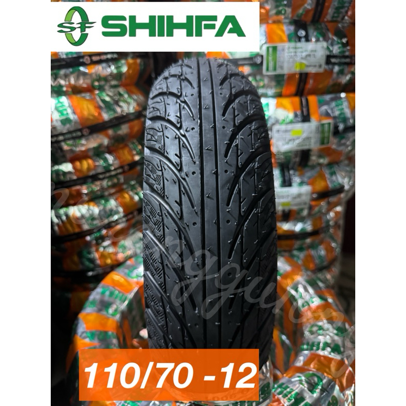 SHIHFA 110/70-12 Tubeless Tire size 12" (FREE Sealant & Pito) | Shopee ...