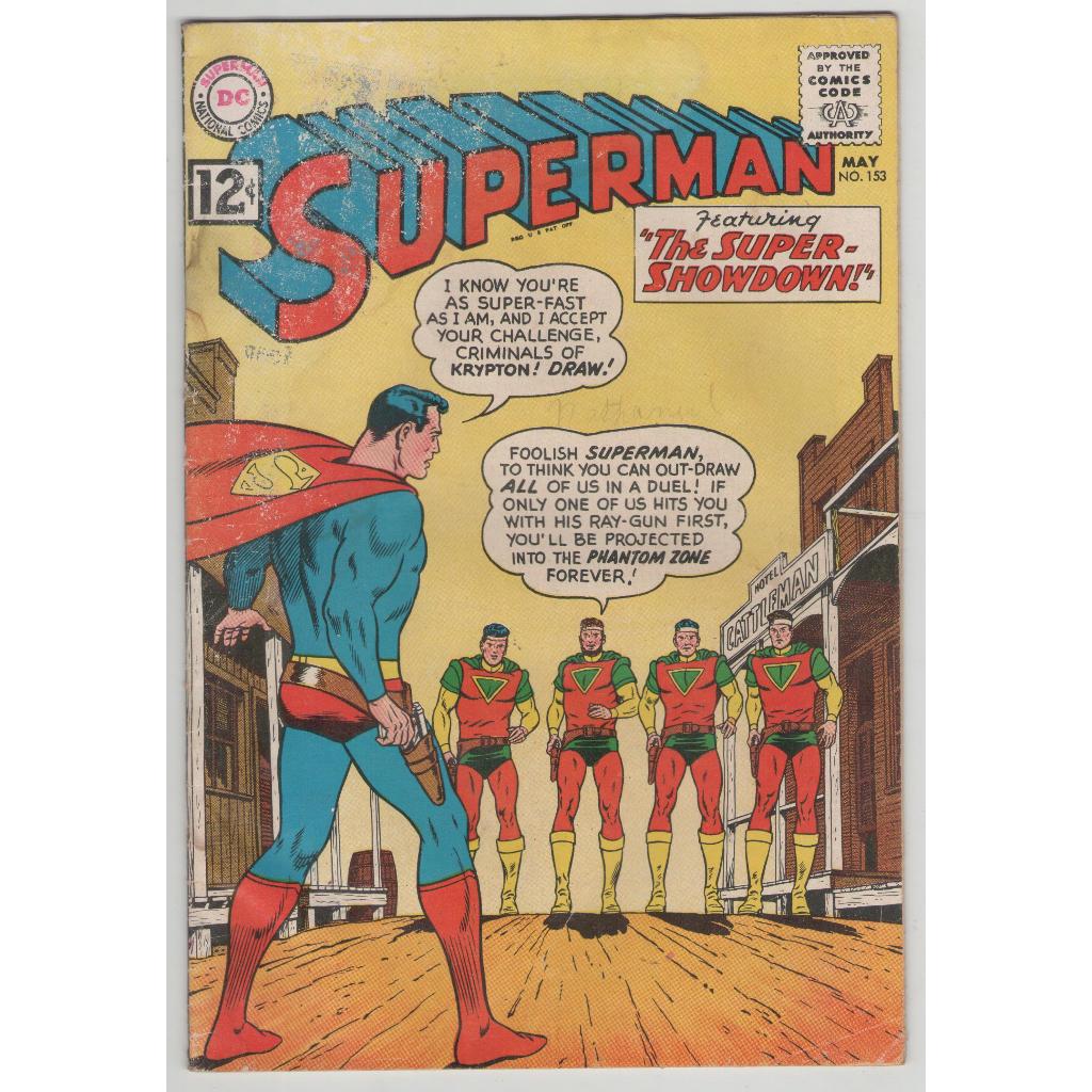 Superman 153, 154, 155 (1962) Supergirl, Adult Legion of Super-Heroes ...