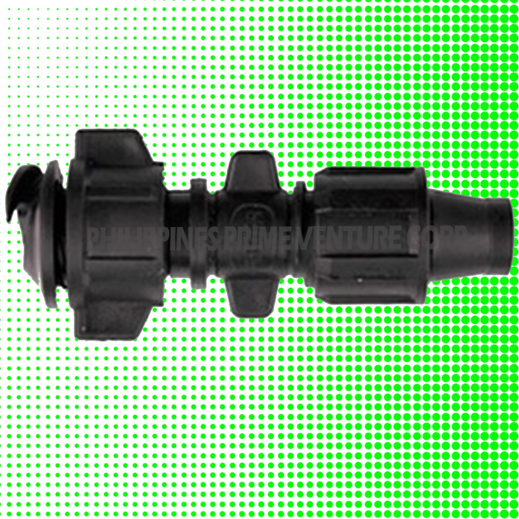 Nut Lock Coupling Drip Irrigation for 16mm Tubing Compression Fitting ...