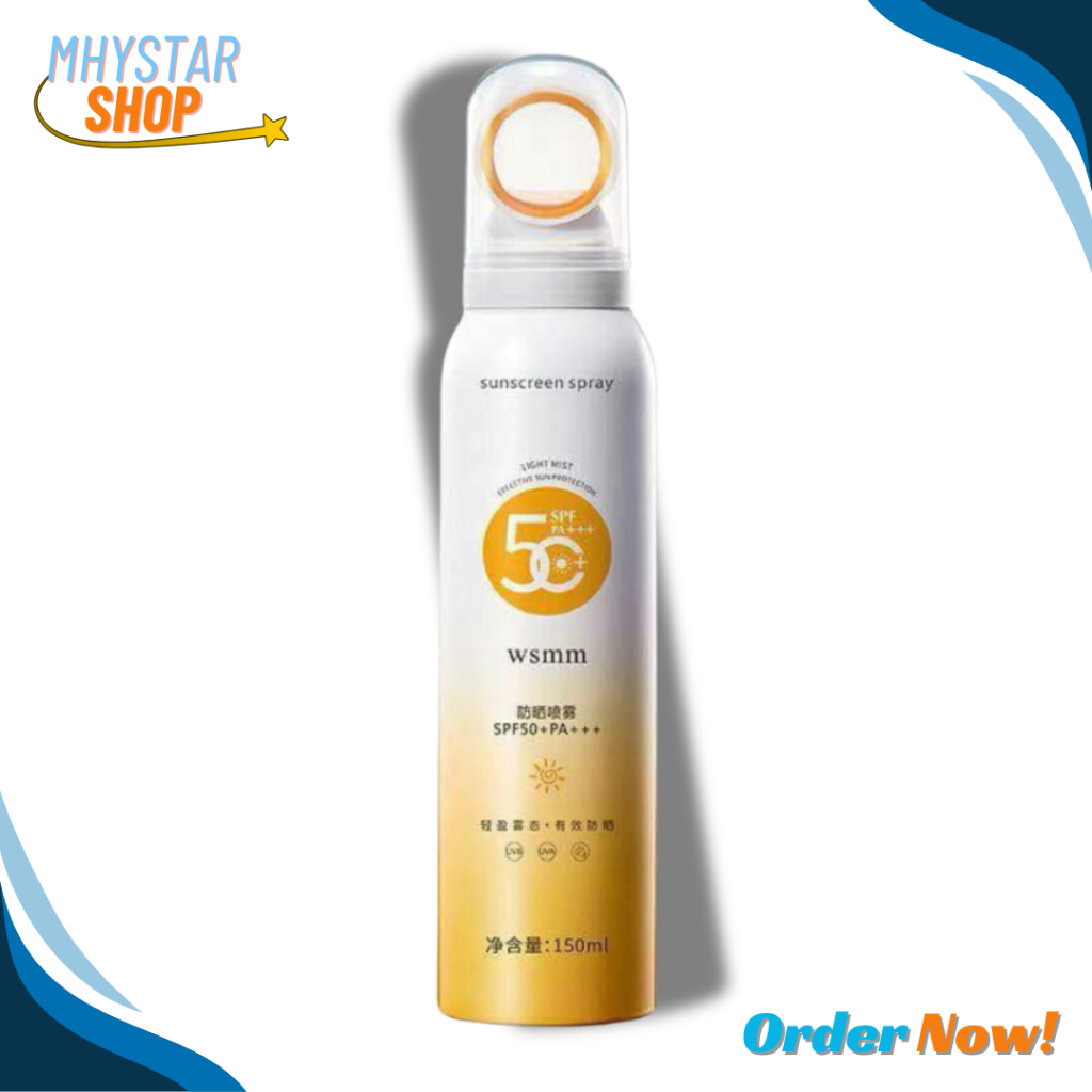 ORIGINAL SPF50 PA++++ Sunscreen Mist Spray Moisturizing Sunblock Spray ...