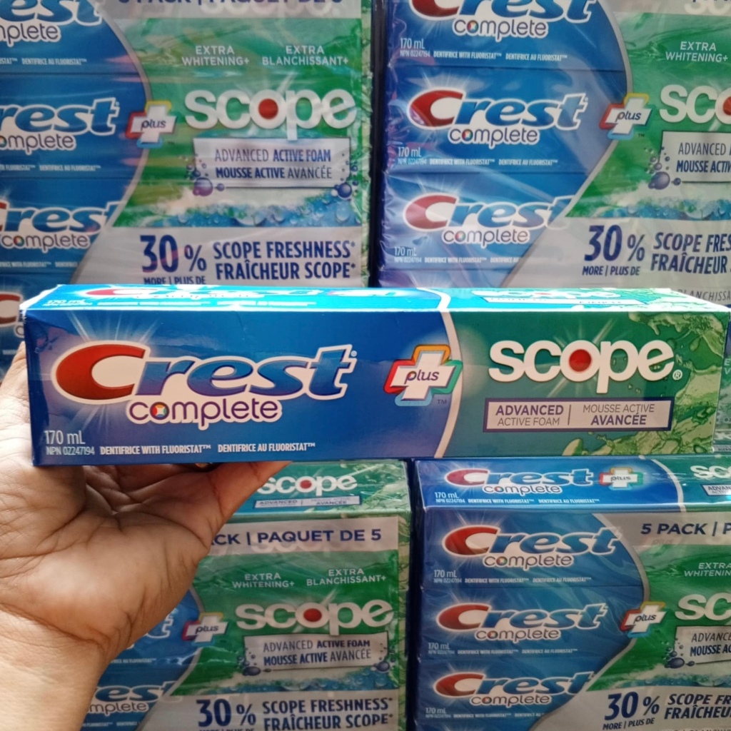 B' Buys Crest Complete plus Scope Toothpaste 170 ml | Shopee Philippines
