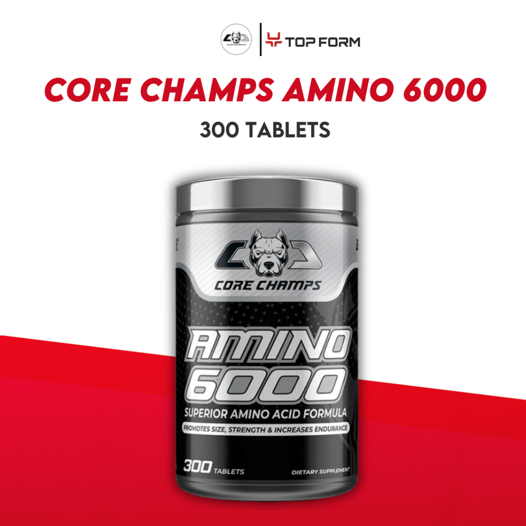 Core Champs Amino 6000 300 Tablets | Shopee Philippines