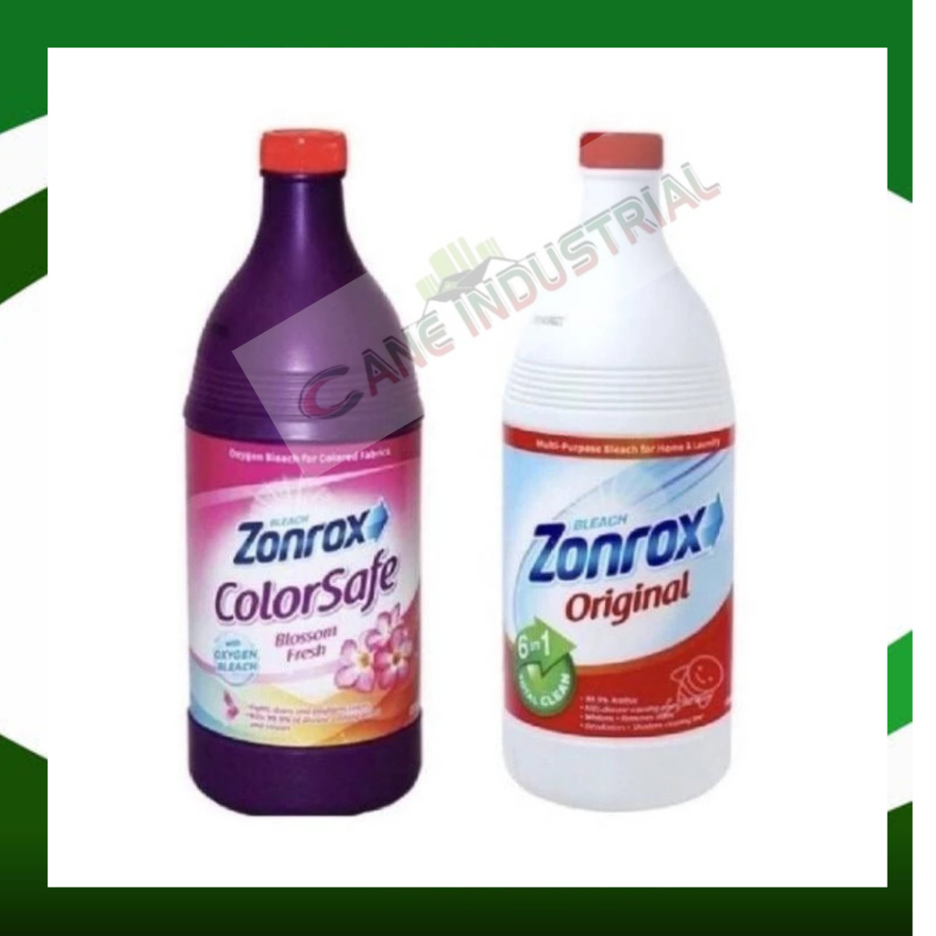 Zonrox Multi-Purpose Bleach Original (1L), Zonrox Bleach ColorSafe ...