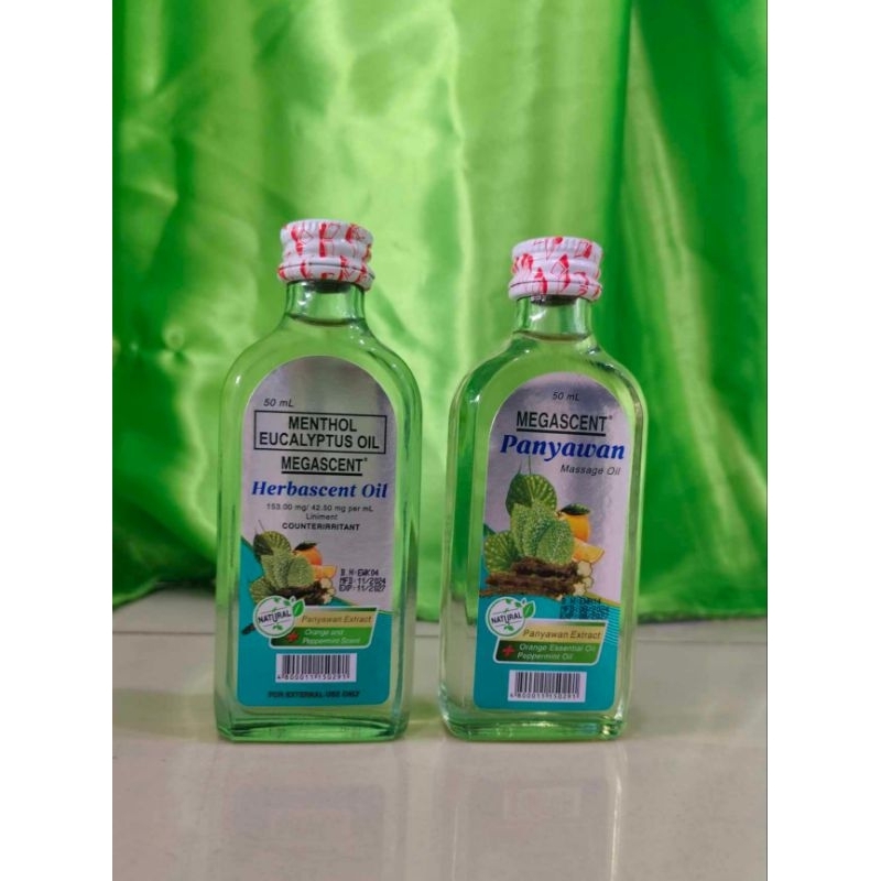 MEGASCENT PANYAWAN 50ML ( MEGASCENT HERBASCENT new packaging) | Shopee ...