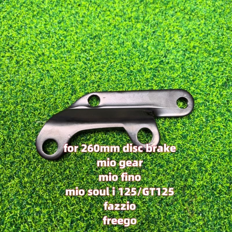 disc brake bracket 260mm mio gear soul i 125 gt125 fazzio fino freego ...