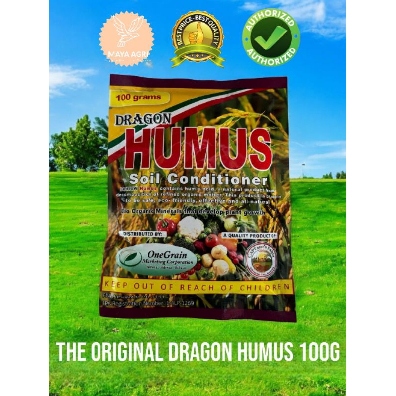 DRAGON HUMUS Plant Growth Stimulant Soil Conditioner Humic Acid 100 ...