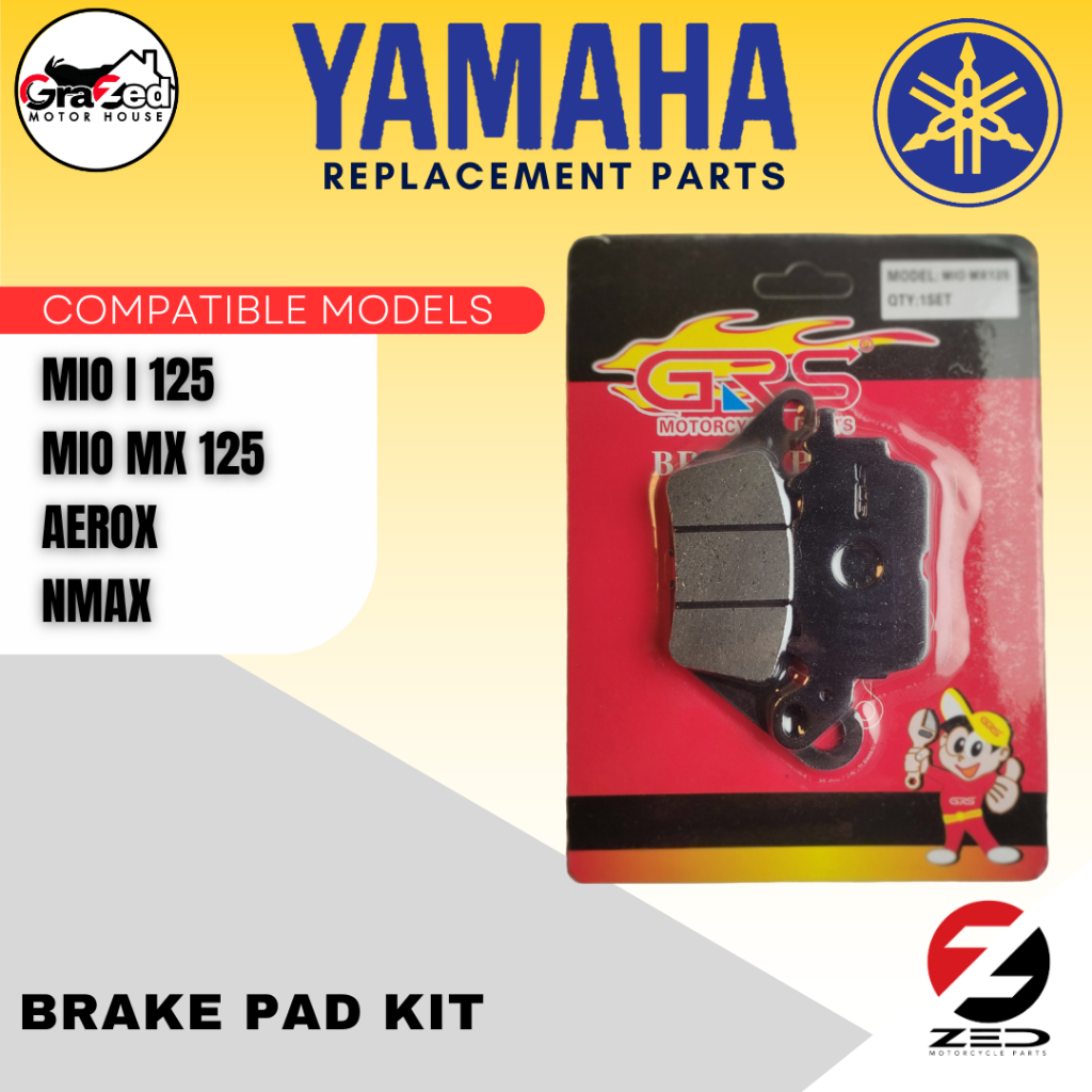 BRAKE PAD for Yamaha Mio i 125, MX 125, Mio Soul i125, Aerox (front ...