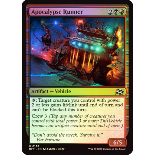 Apocalypse Runner - DFT - Uncommon - MTG Cards (WOTC) | Shopee Philippines