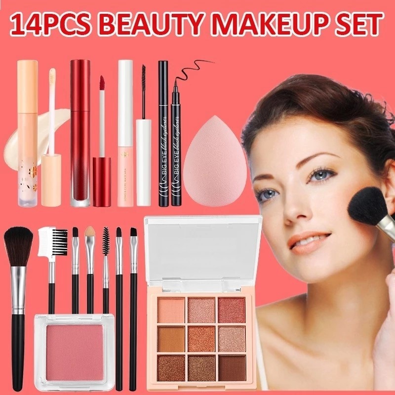 Makeup Set/ Newly Assorted Items/16PCS All In 1. | Shopee Philippines