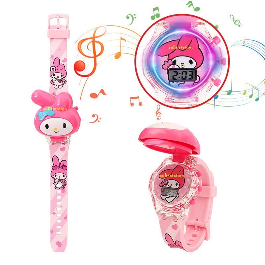 SANRIO MY MELODY CHARACTER KIDS 3D GLOW ED LIGHTS KIDS DIGITAL HAND ...